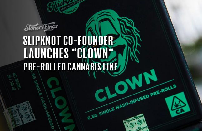 Slipknot Co-Founder Launches HashBone Pre-Rolled Cannabis Line - Stoner ...